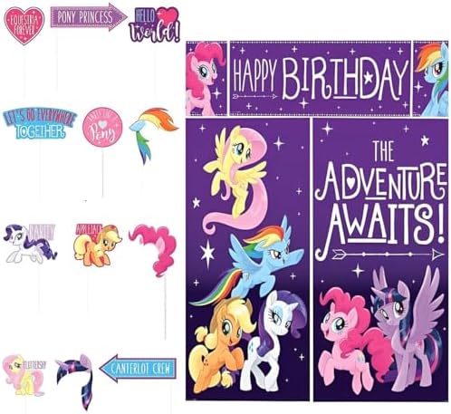 Amazon.com: Assorted Colors My Little Pony Friendship Adventures Scene ...
