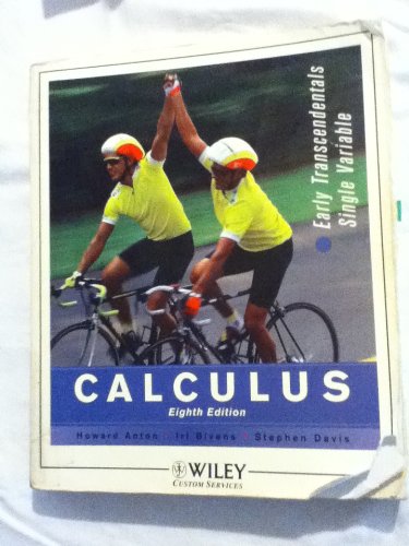 Calculus: Howard Anton: 9780471763345: Amazon.com: Books