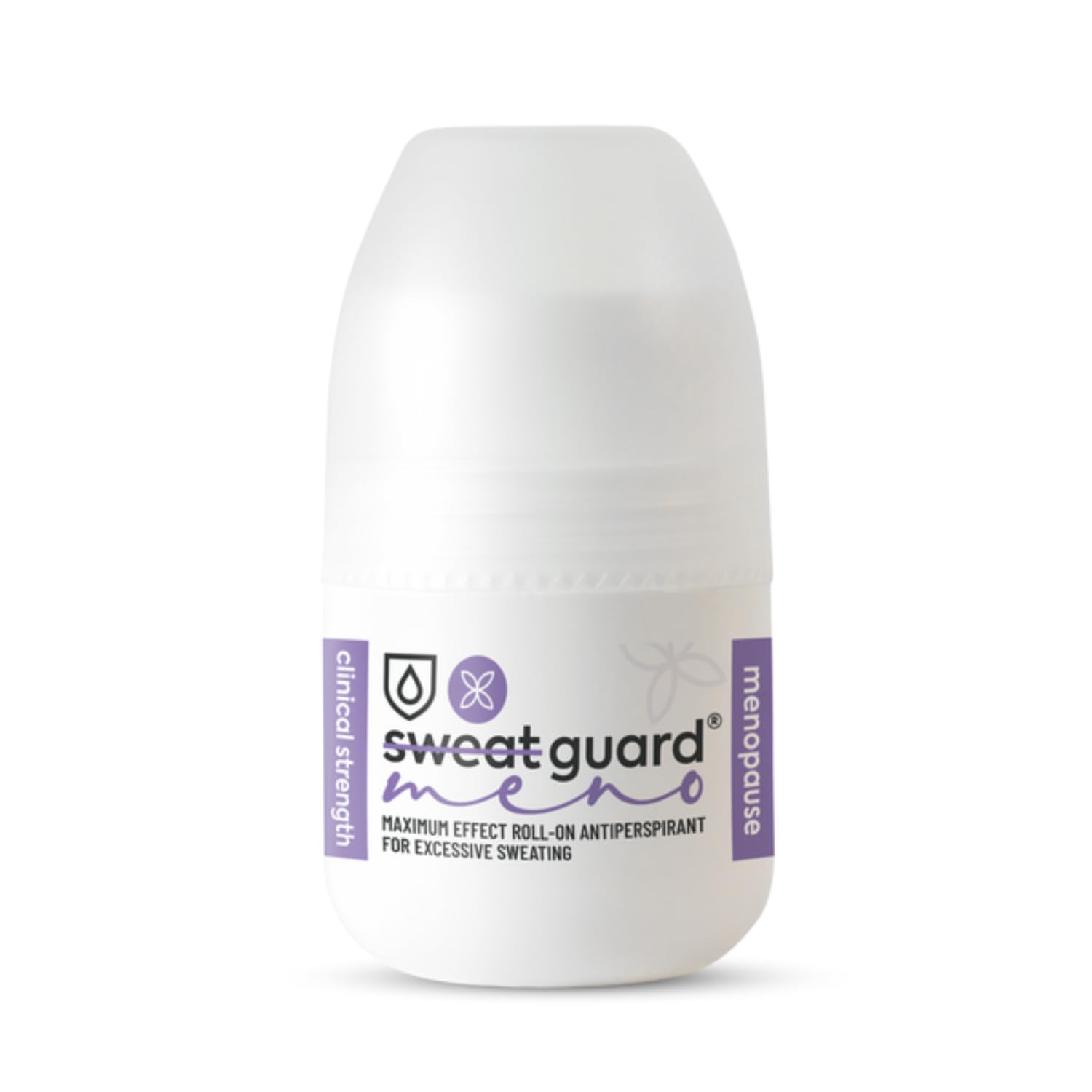 SWEAT GUARD® Meno Antiperspirant - Roll On 50ml. Unscented Anti Sweat Deodorant For Women ...