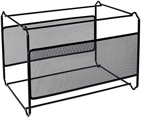 Hotyin A4 Suspension File Frame, Metal Hanging File Folder Organiser ...