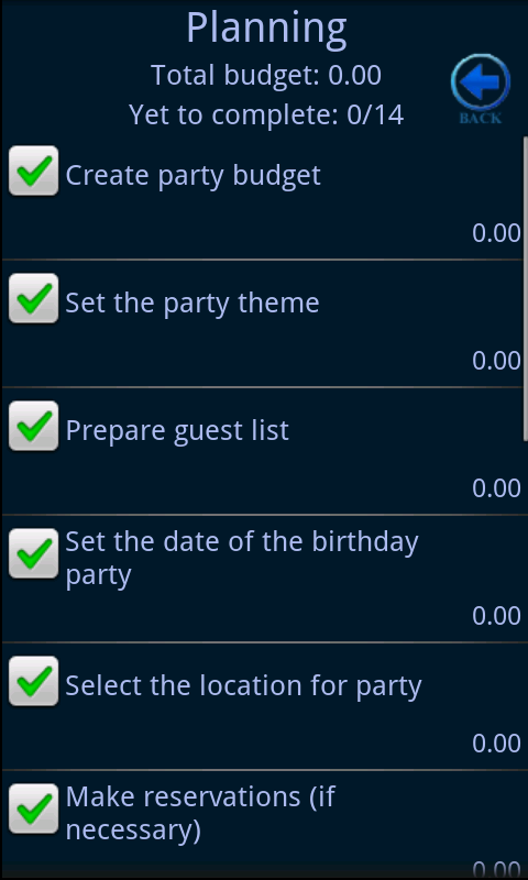 Birthday Party Planner - App on Amazon Appstore