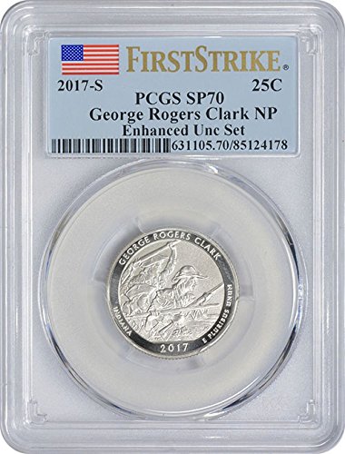 2017 S Enhanced George Rogers Clark, Indiana National Park NP Quarter ...