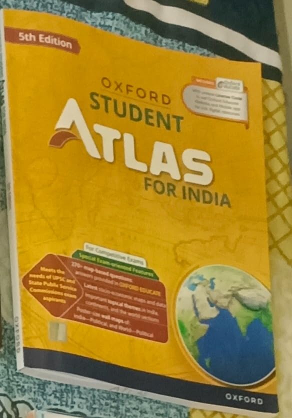 Oxford Student Atlas for India | 5th Edition | For UPSC and Competitive ...