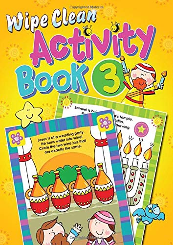 Wipe Clean Activity Book: David, Juliet, Allen, Marie: 9781859852897 ...