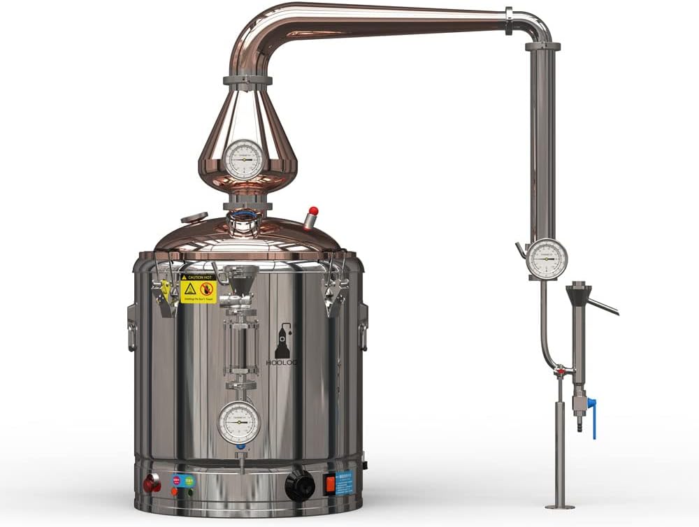 HOOLOO Rocket 50L (13.2 Gal) Distiller Home Pot Still Moonlight ...
