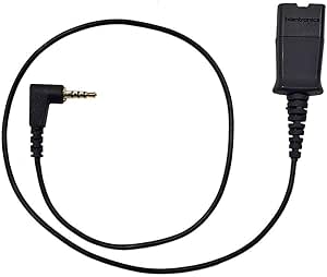 Amazon.co.jp: Plantronics 2.5mm to Quick Disconnect Headset Adapter ...
