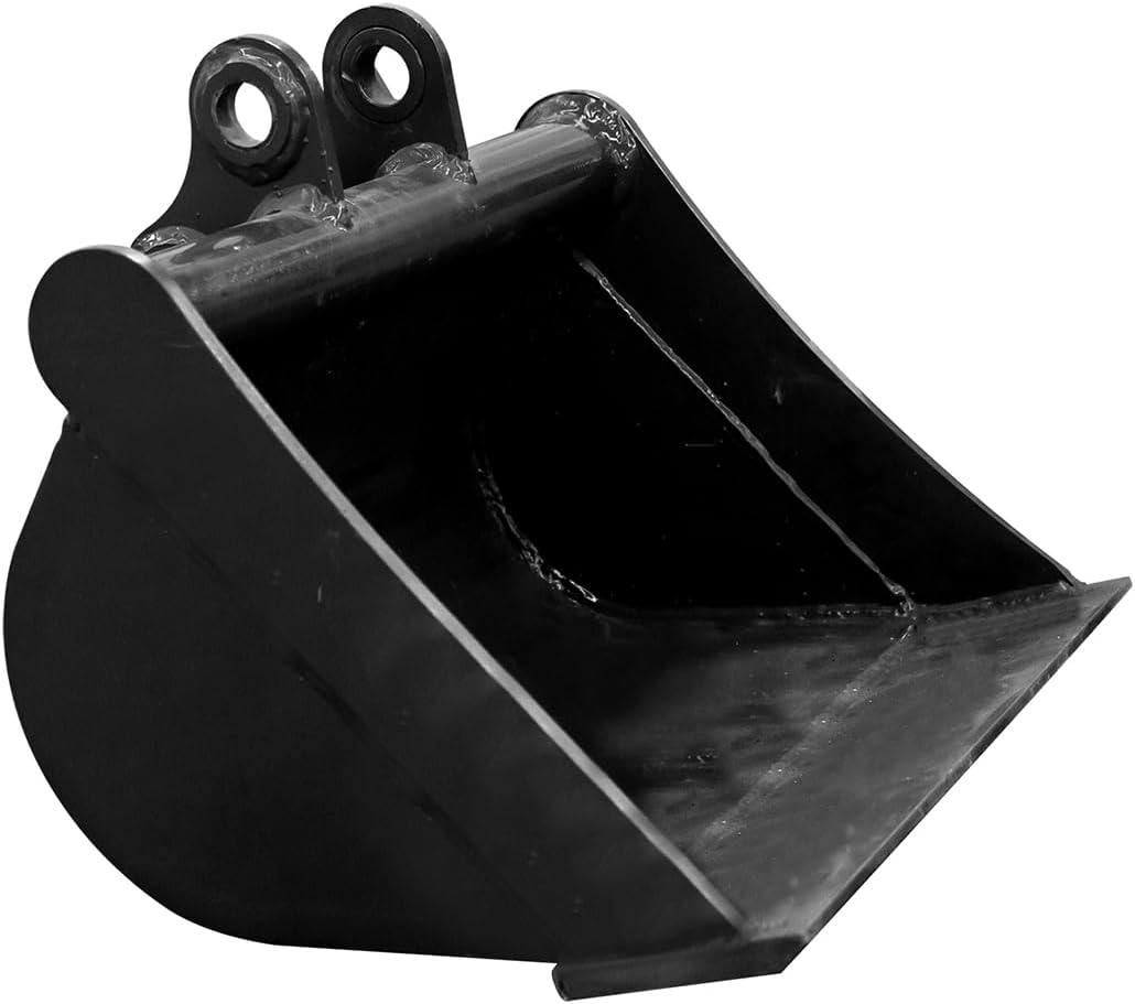 Amazon.com: No Teeth Mini Excavator Bucket, Flat Tooth Backhoe ...