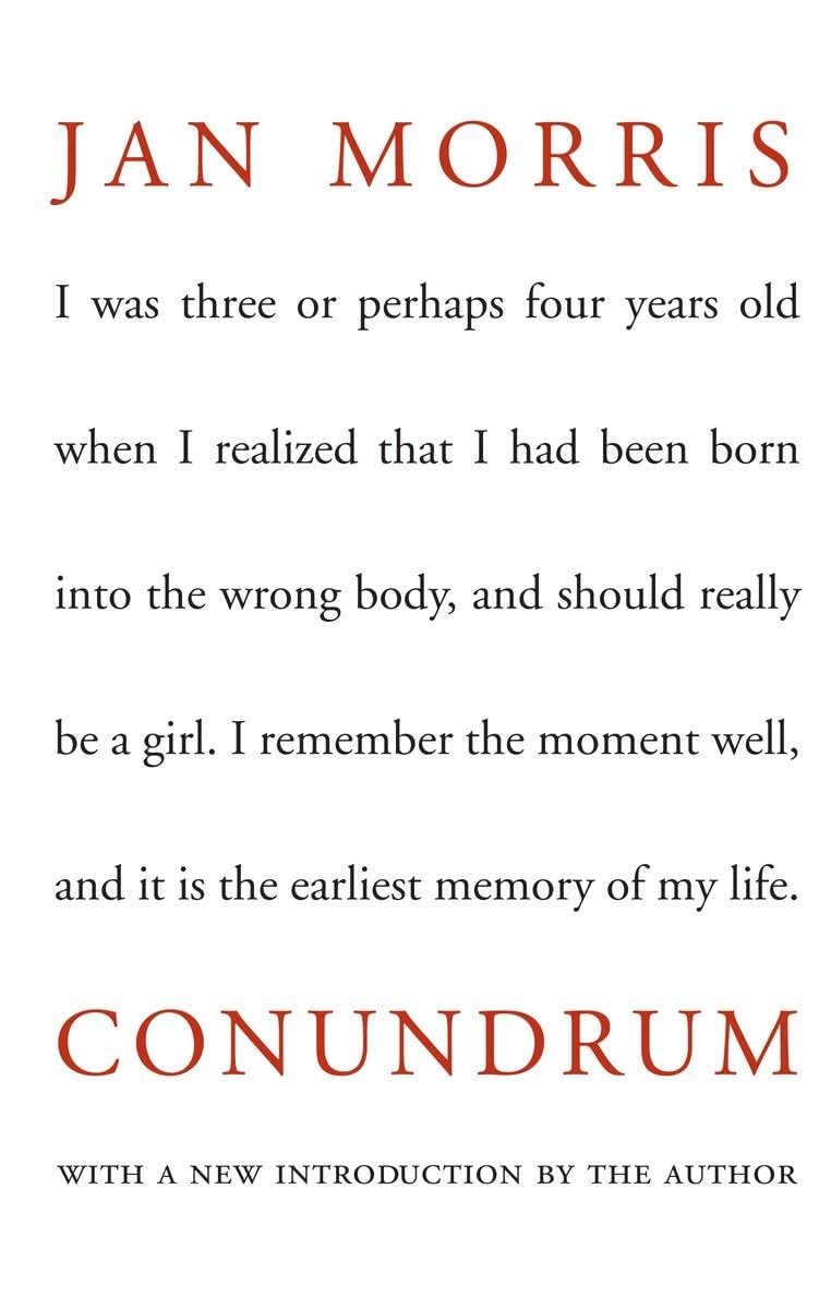 Amazon.com: Conundrum (New York Review Books Classics): 9781590171899 ...