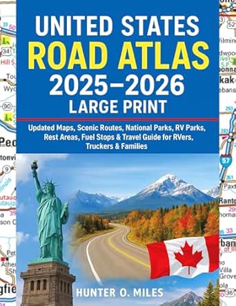 Amazon.com: UNITED STATES ROAD ATLAS 2025–2026 LARGE PRINT: Updated ...