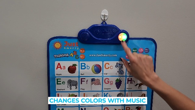 Educational Wall Chart Just Smarty Interactive Alphabet & Numbers ...