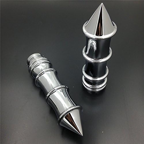 Amazon.com: SMT-Skeleton Spike 1'' Hand Grips Compatible With H-D Bike ...