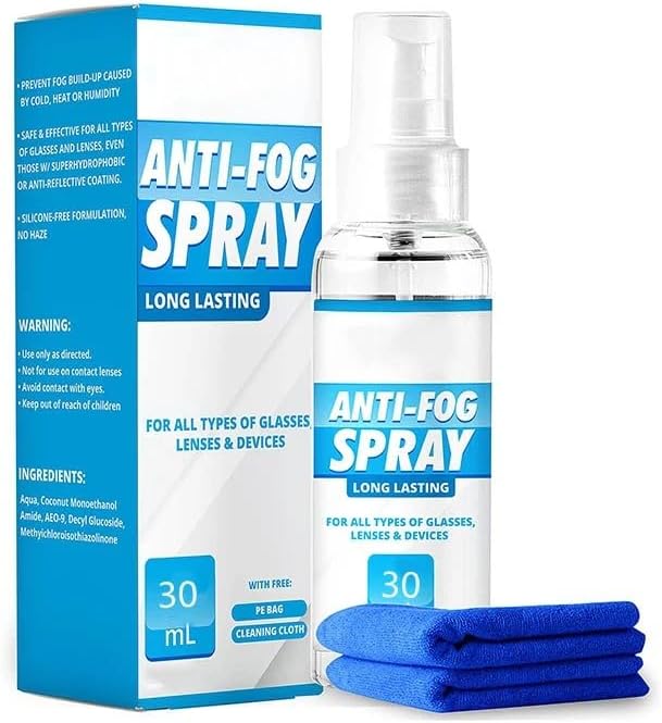 Amazon.com: Eyeglass Cleaner Lens Anti Fog Spray : Health & Household