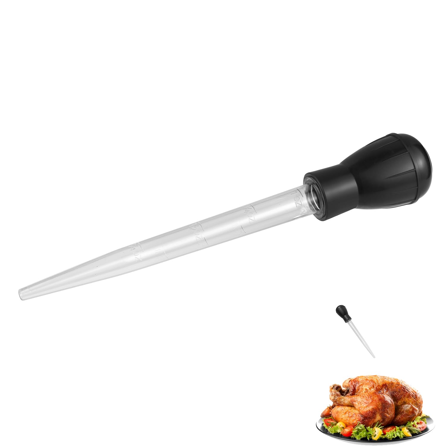 Amazon.com: Premium Turkey Basters for Cooking – Baster Syringe for Hot ...