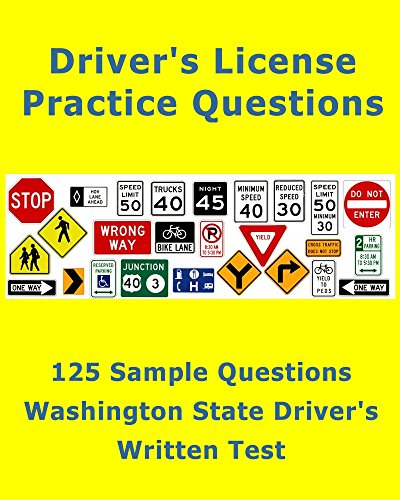 Amazon.com: Washington State Driver's License Test - Practice Questions ...