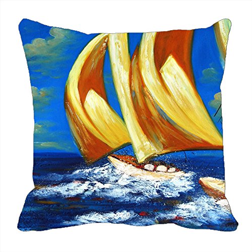 meSleep Storm Ship Cushion (with Filler) : Amazon.in