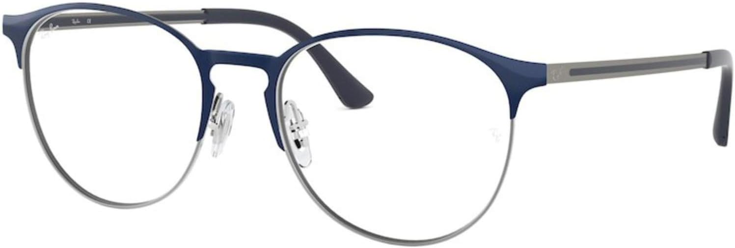 Amazon.com: Ray-Ban 6375 Eyeglasses Bundle: 6375 6375 2981 Blue On ...