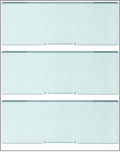 Snapklik.com : 300 Computer Checks - 3 Per Page, 100 Sheets