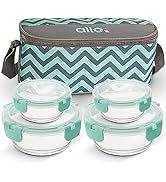 Buy Allo Food Safe Glass Lunch Box with Breakfree Detachable Lock ...