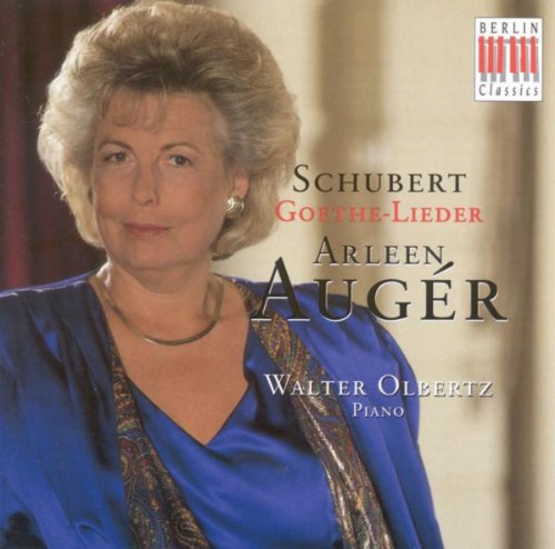 Amazon.com: SCHUBERT, F.: Goethe-Lieder (Auger, Olbertz) : Arleen Augér ...