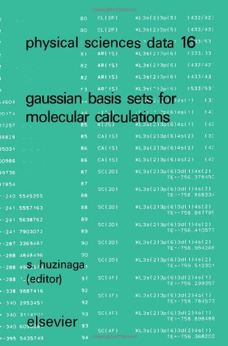 Buy Gaussian Basis Sets for Molecular Calculations (Volume 16 ...
