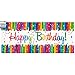 Amazon.com: Rainbow Ribbon Birthday Party Supply Pack Bundle Serves 16 ...