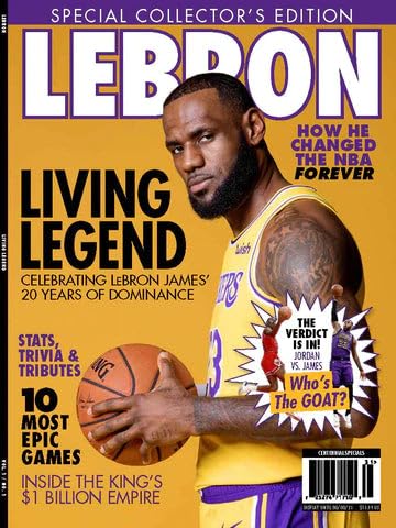 Lebron Magazine Issue 33 Living Legend: Amazon.com: Books