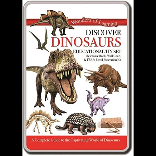 Wonders of Learning Stem Educational Tin Set – Dinosaurs: North Parade ...