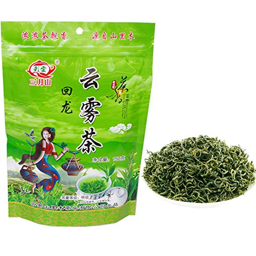 Amazon.com : Hui long Yun wu tea150g Bulk Green tea Pre-Ming Spring tea ...