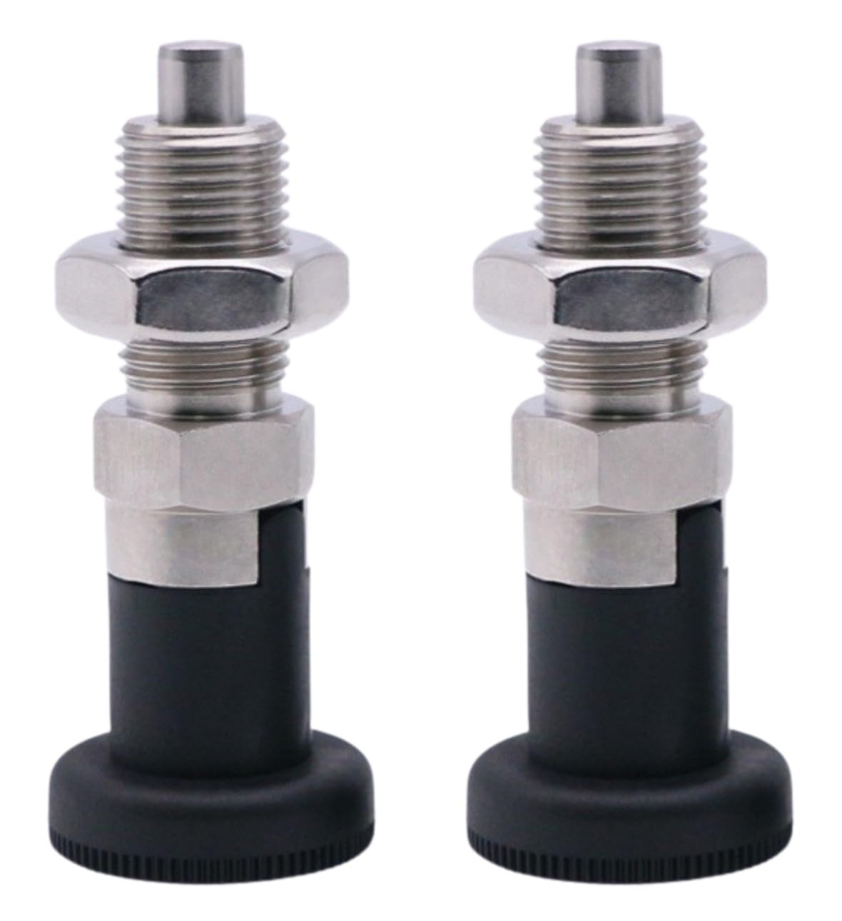 MerciL 2pcs Push Fit Ball Nose Spring Plunger, Carbon Steel Self ...