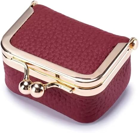 Amazon.com: Baishun Genuine Leather Mini Jewelry Box,Vintage-Inspired ...
