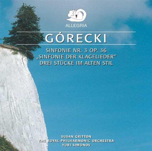 VARIOUS ARTISTS - Gorecki Symphony No.3 W.Susan Gritton Soprano / 3 ...