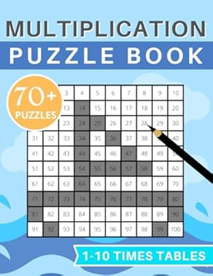 Color by Numbers Math: 1 – 12 times tables workbook. Solve ...