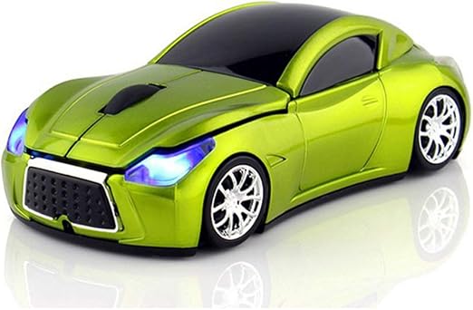 Amazon.com: Ai5G Race Car Mouse Wireless Sports Car Shaped Mouse 2.4GHz ...