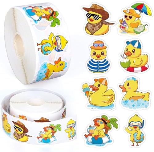 Amazon.com : 324 Blue Duck, Rubber Ducky Theme Baby Shower Favors ...