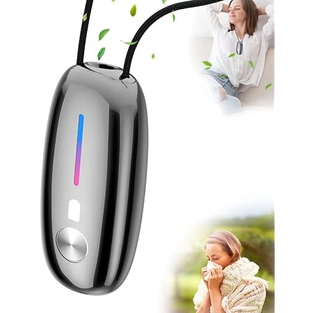 Amazon.com: Wearable Air Purifier Necklace - Portable Personal Ionizer ...