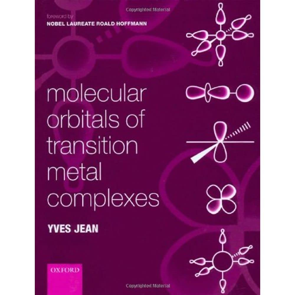 Amazon.com: Molecular Orbitals of Transition Metal Complexes ...