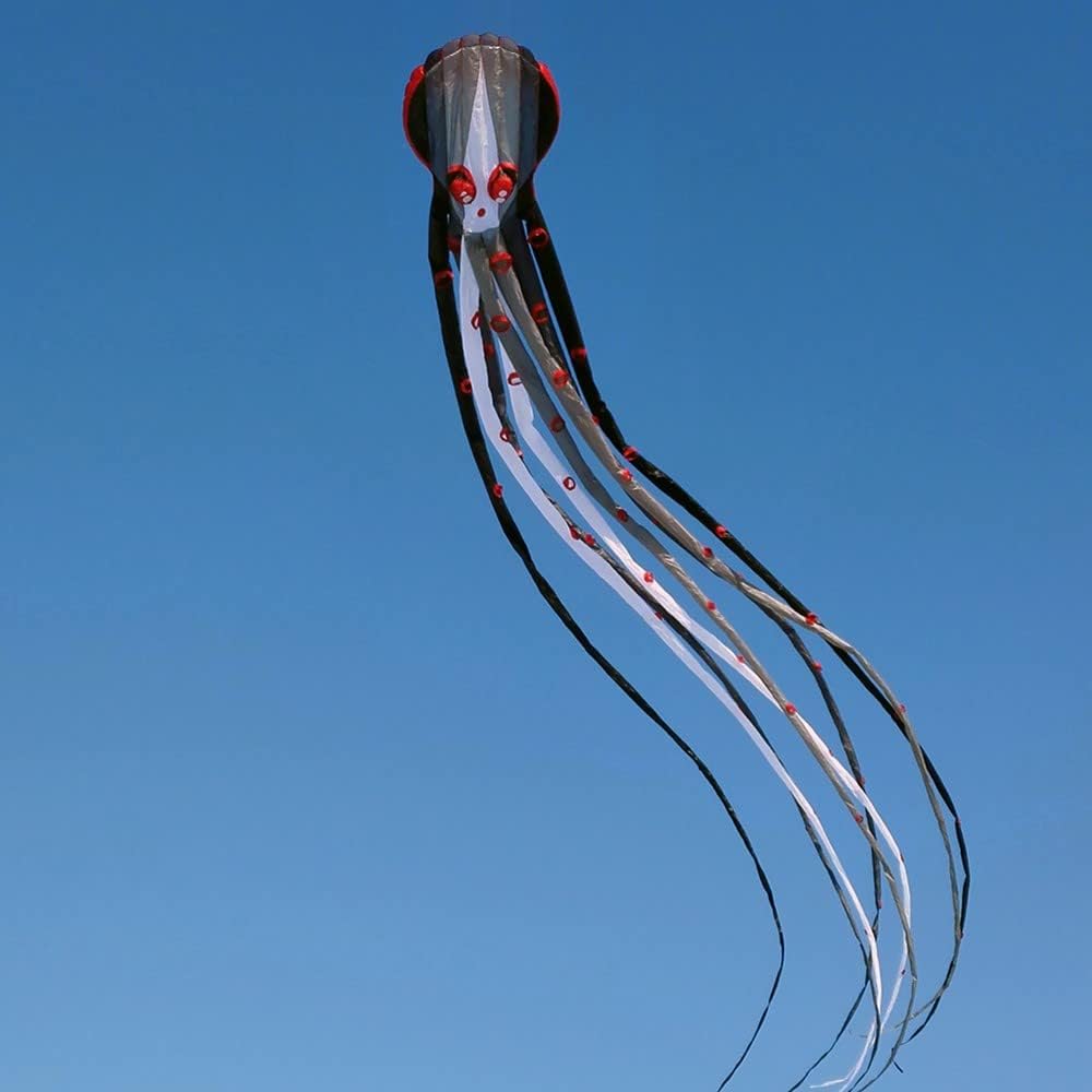 Amazon.com: New Giant 65ft Capricorn Octopus Kite for Adults Large Soft ...