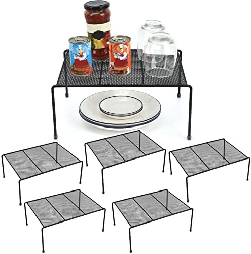 Amazon.com: Kigley 12 Pcs Mesh Kitchen Cabinet Shelf Organizer 13'' x 9 ...