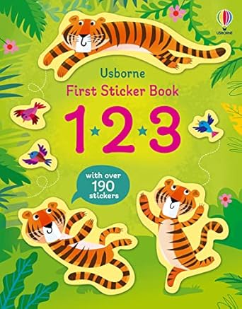 First Sticker Book 123 (First Sticker Books) : Beecham, Alice, Lucas ...