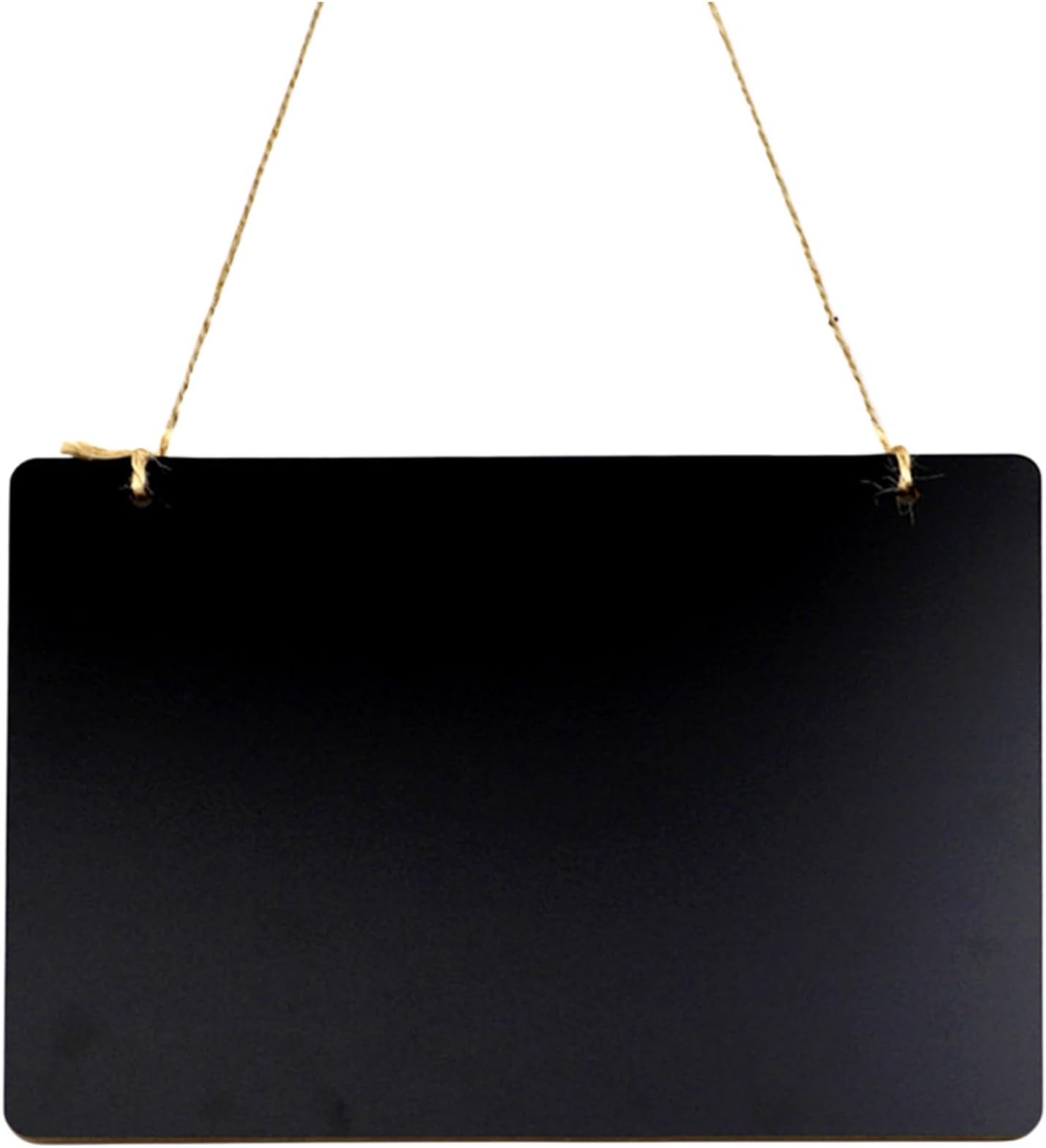 Amazon.com : Wooden Double Sided Hanging Chalkboard Signs,Memo Message ...