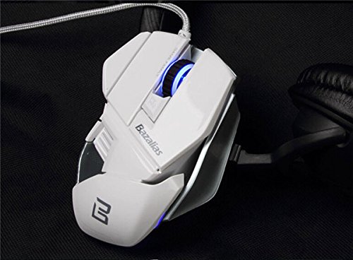 Amazon.com: Goodsmile Bazalias FLXE X1 6 Keys 800-1200-2000dpi Wired ...