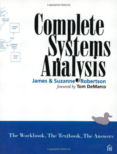 Amazon.com: Complete Systems Analysis: The Workbook, the Textbook, the ...