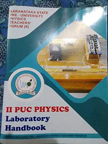 2nd puc prescribed physics lab manual. : Amazon.in: Books