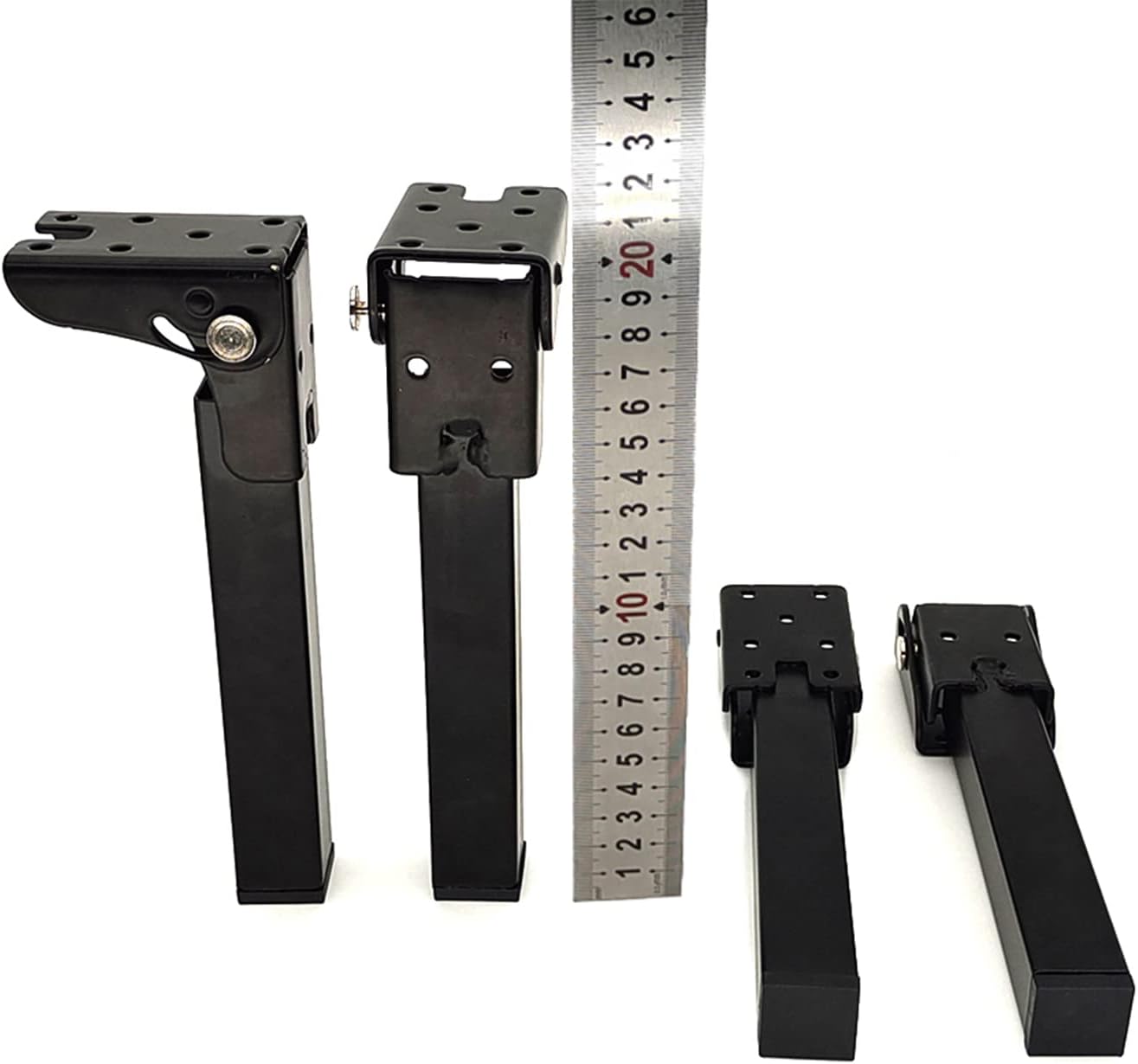 WANLIAN-(Pack of 4) Folding Stands - Self-Locking Hinged Leg ...