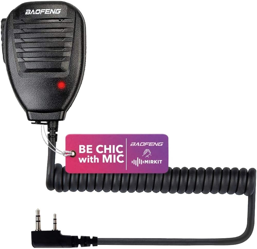 Amazon.com: Original Baofeng Mic for Ham Radio Most Wanted Among ...