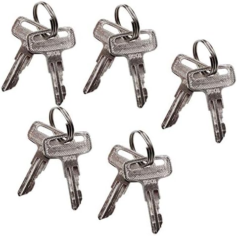 FridayParts 5 Pairs Ignition Key 9901 Compatible for JLG Manlift JLG ...