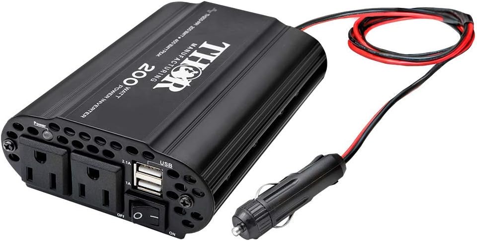 Amazon.com: Thor Power Inverter | Portable Power Inverters with Dual ...