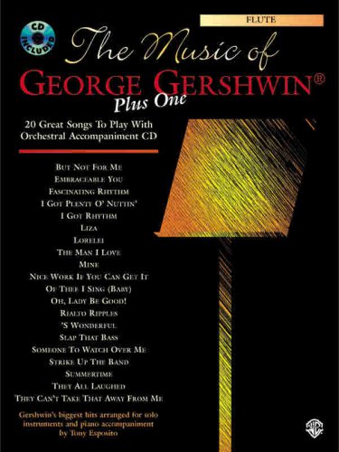 Amazon.com: The Music of George Gershwin Plus One: Flute, Book & CD ...