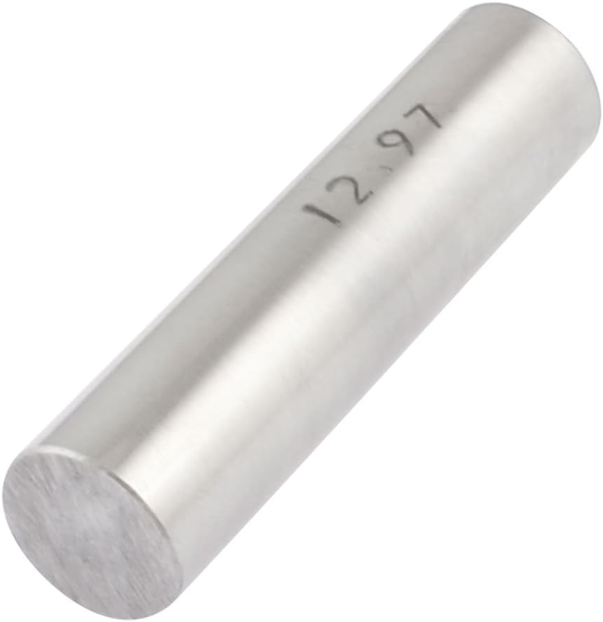 Industry 12.97mm Diameter 50mm Long Plug Pin Gage Gauge w Storage Box ...