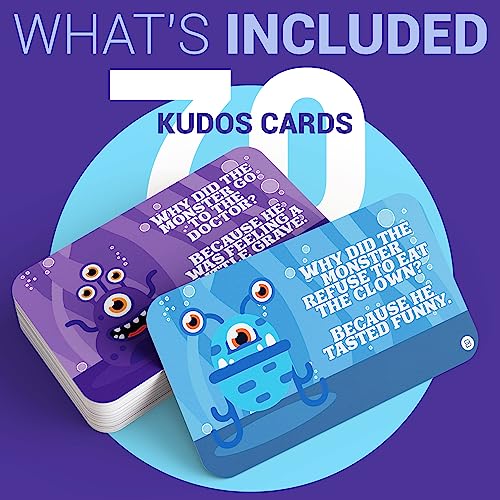 Snapklik.com : 70 Cartoon Monster Kudos Cards - Thank You Appreciation ...